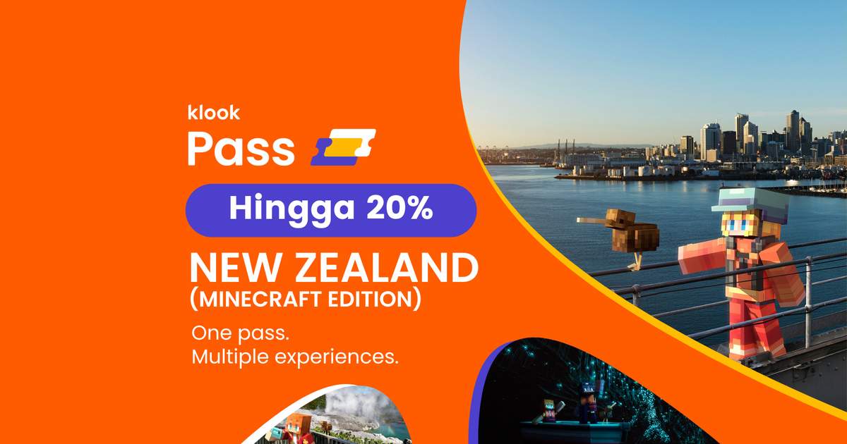 Klook Pass Minecraft Selandia Baru - Klook Indonesia